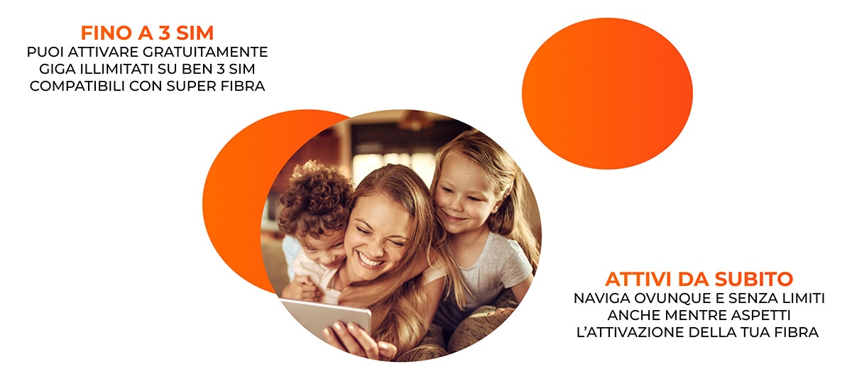 Super Fibra fino a 2,5 Gigabit - Offerte Fibra | WINDTRE